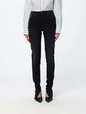 Gucci High-waisted Skinny Jeans In Stretch Cotton Denim - Black