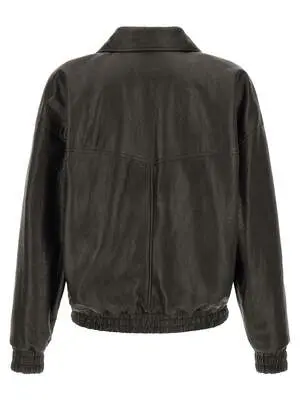 Saint Laurent Bubble Leather Jacket