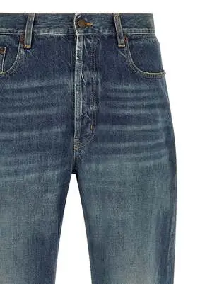 Saint Laurent Straight Leg Jeans