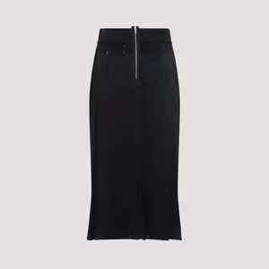 MAISON MARGIELA Satin Midi Skirt