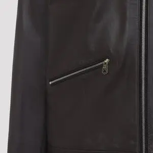 Paul Smith Regular Fit Leather Jacket