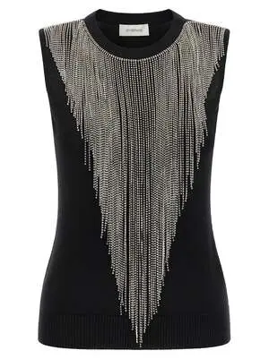 Sportmax Spxcrine' Top - Black