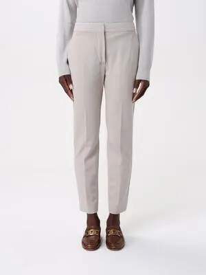 Max Mara Tailored Straight Trousers - Cream