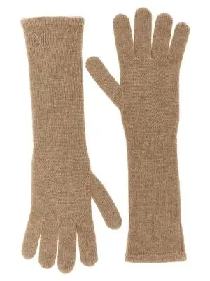 Max Mara Mmjock' Gloves - Cream
