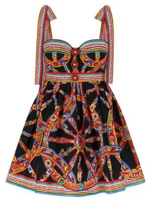 Dolce & Gabbana Carretto' Dress - Multicolor