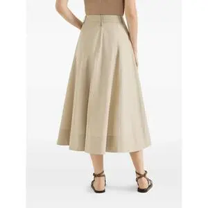 Brunello Cucinelli Neutrals Skirts A-line Skirts