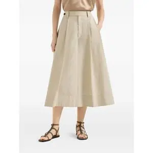 Brunello Cucinelli Neutrals Skirts A-line Skirts
