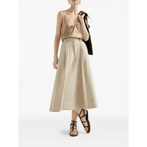 Brunello Cucinelli Neutrals Skirts A-line Skirts