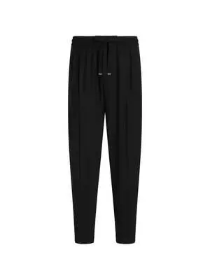 Dolce & Gabbana Wool Gabardine Jogging Trousers - Black