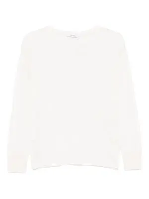 Max Mara Cashmere And Silk Sweater Multicolor