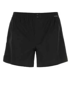 Dolce & Gabbana Poplin Boxer - Black