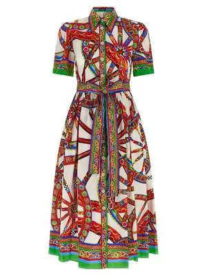 Dolce & Gabbana Carretto Midi Dress