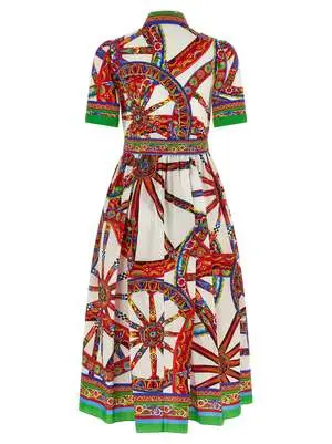 Dolce & Gabbana Carretto Midi Dress