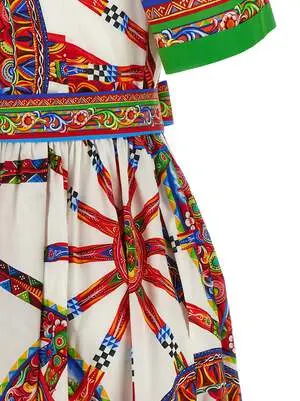 Dolce & Gabbana Carretto Midi Dress