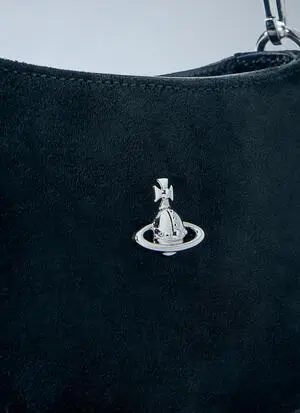 VIVIENNE WESTWOOD Tasha Shoulder Phone Bag - Black