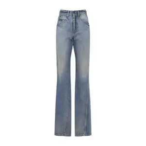 MAISON MARGIELA 5 Pockets Pants - Blue