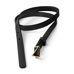Prada Saffiano Leather Belt - Black
