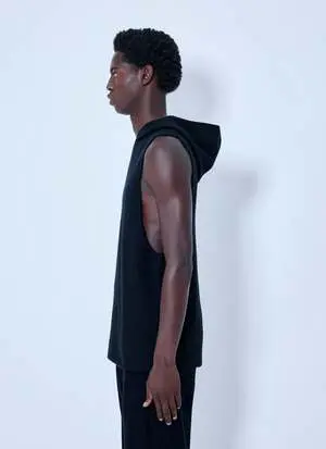 Rick Owens Hooded Tank Top