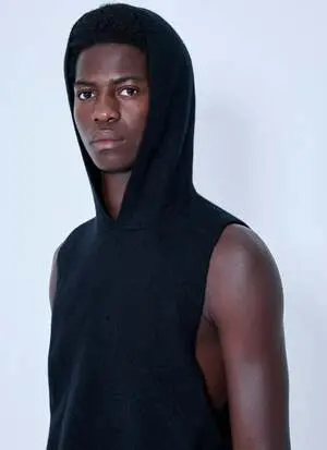 Rick Owens Hooded Tank Top