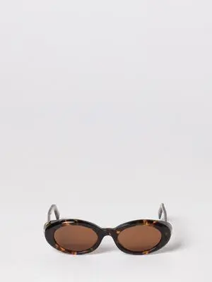 Miu Miu Oval Tortoiseshell Acetate Sunglasses