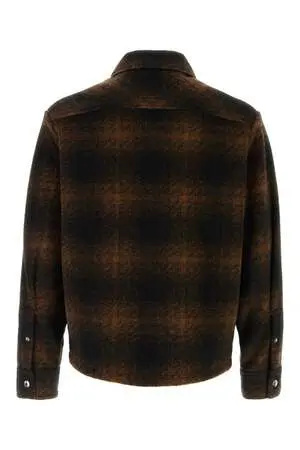 Moncler Embroidered Flannel Shirt - Multicolor