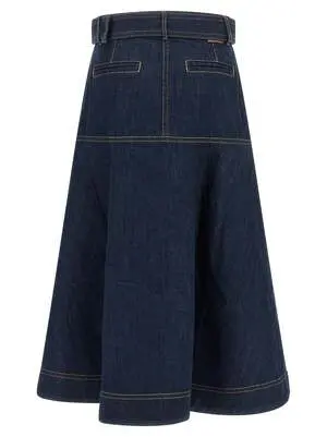 Zimmermann Denim Skirt