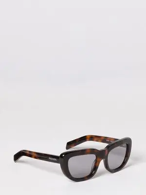 Prada Tortoiseshell Acetate Teardrop Sunglasses With Polarized Lenses - Multicolor