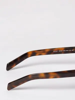 Prada Tortoiseshell Acetate Teardrop Sunglasses With Polarized Lenses