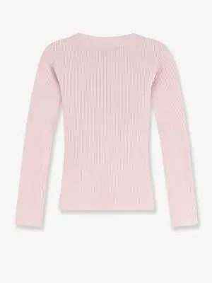 Max Mara Ribbed Wool And Cashmere Cardigan - Multicolor