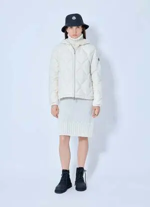 Moncler Arvouin Hooded Down Jacket - Multicolor
