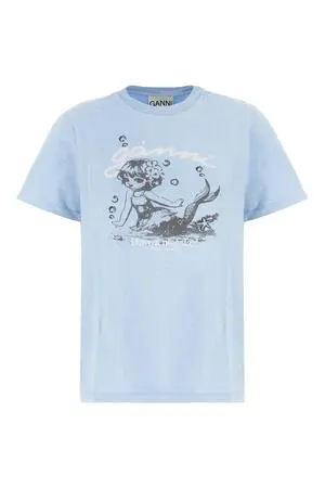 GANNI Graphic Printed T-shirt - Multicolor