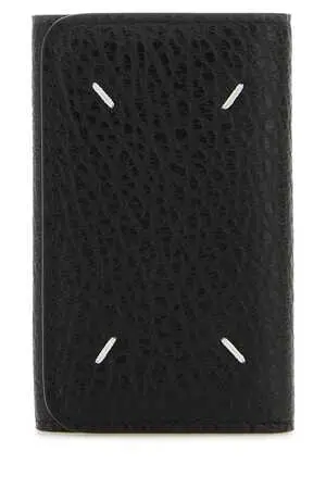 MAISON MARGIELA Leather Four Stitches Keyring Case