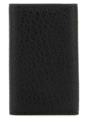 MAISON MARGIELA Leather Four Stitches Keyring Case