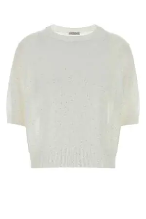 Brunello Cucinelli Linen Blend Sweater