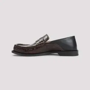 Loewe Campo Flap Back Loafers