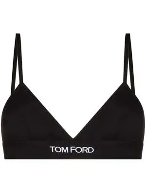 TOM FORD Logo Bra - Black