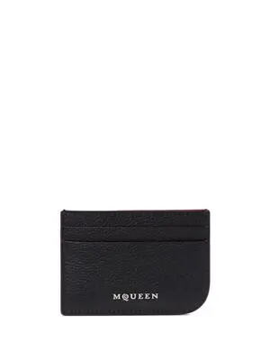 Alexander McQueen Sling Leather Card Case - Multicolor