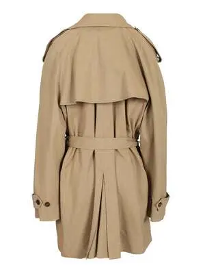 Balenciaga Cropped Trench Coat