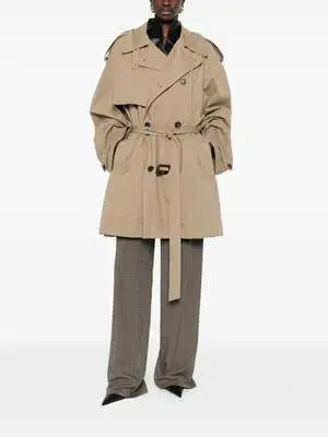 Balenciaga Cropped Trench Coat