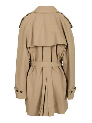 Balenciaga Cropped Trench Coat