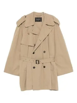 Balenciaga Cropped Trench Coat
