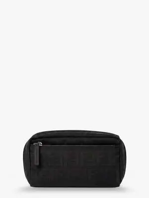 Fendi Ff Zucca Jacquard Fabric Clutch Bag