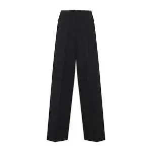 GOLDEN GOOSE Wide Leg Pant - Black