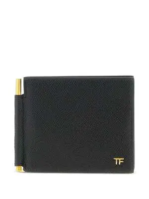 TOM FORD Wallet With Money Clip - Black