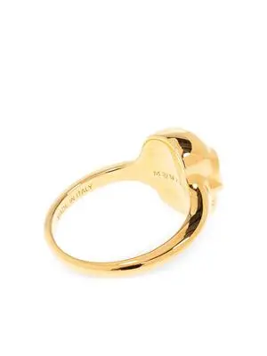 Alexander McQueen Skull Ring - Multicolor