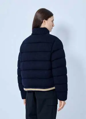 Moncler Padded High-neck Jacket