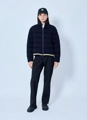 Moncler Padded High-neck Jacket