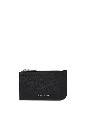 Alexander McQueen Sling Leather Card Case - Multicolor
