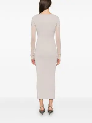 Sportmax Knitted Long Dress - Multicolor