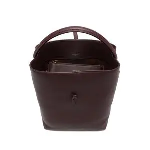 Saint Laurent Calf Leather Tote - Brown